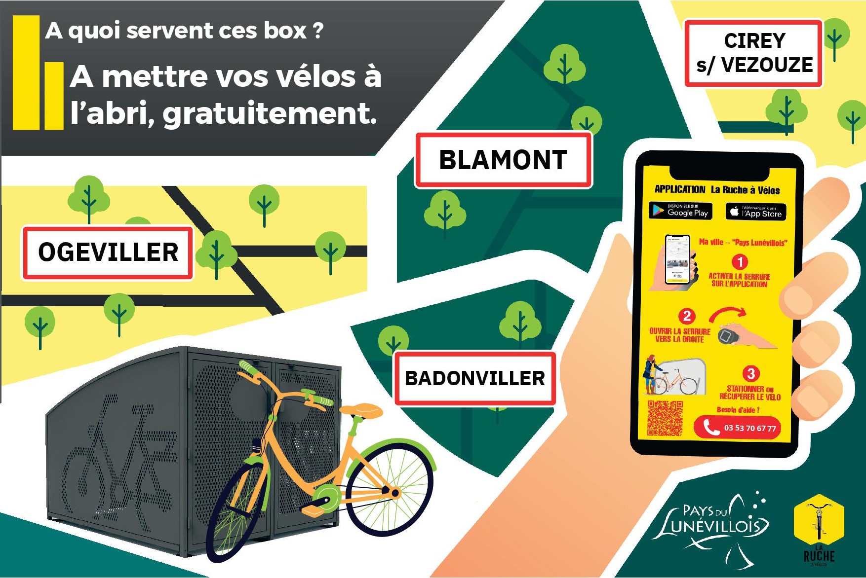 BOX VÉLO SÉCURISÉ - Communauté de Communes de Vezouze en Piémont